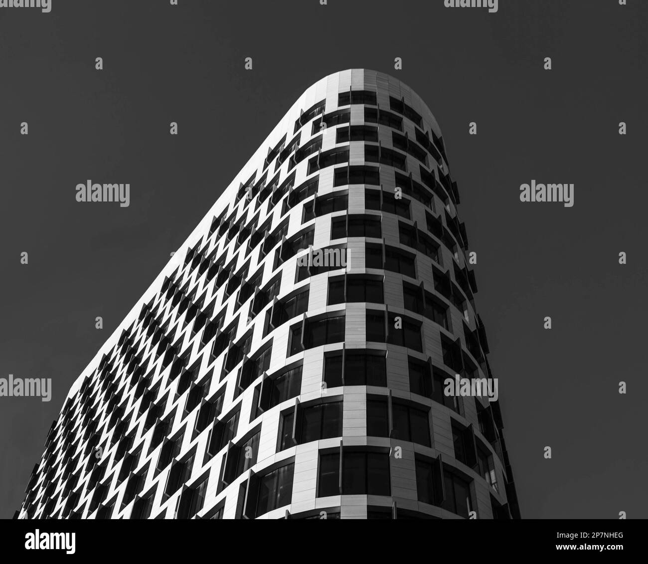curved modern building Stock Photo - Alamy