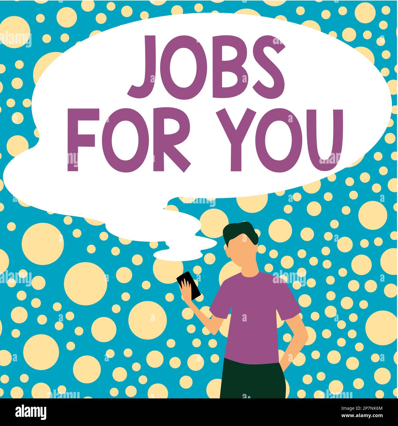 Text caption presenting Jobs For You. Internet Concept List of ...