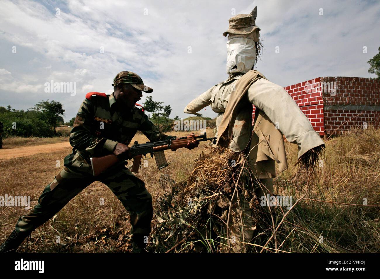 This Nov. 9, 2009 photo shows a soldier being trained at the Counter ...