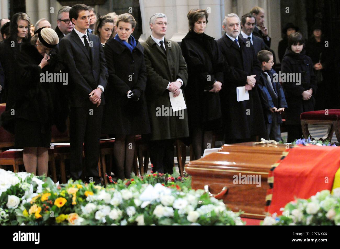 From left to right: Princess Mathilde of Belgium, Princess Lea Inga ...