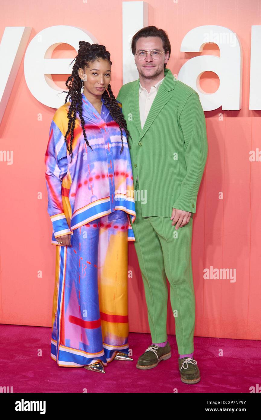 London, UK . 8 March, 2023 . Raine Allen-Miller and Freddie Waters ...