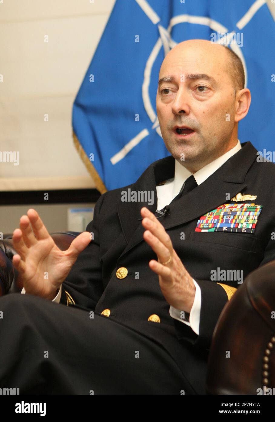 Supreme Allied Commander Europe James Stavridis talks in an exclusive ...