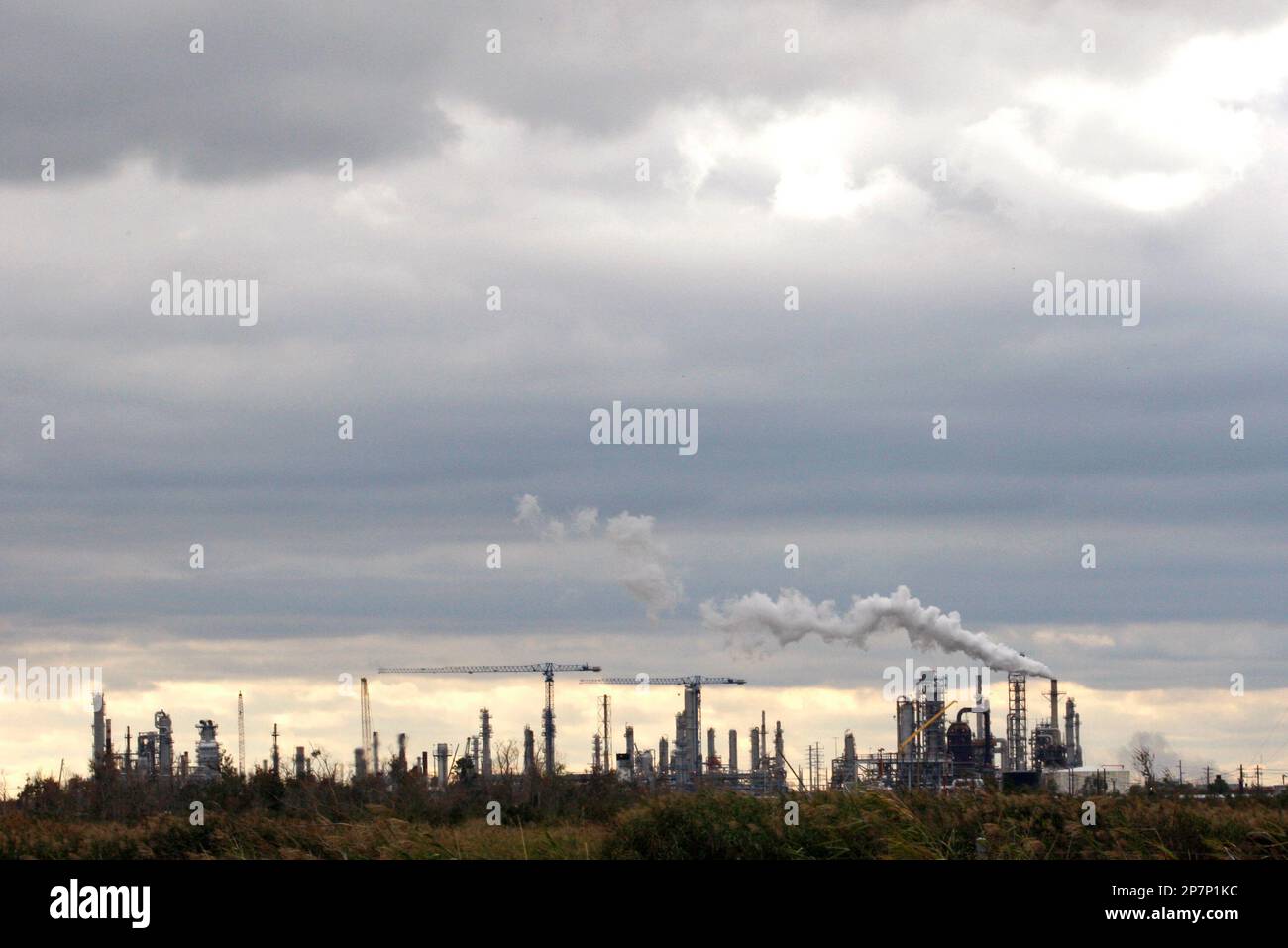 **ADVANCE FOR WEEKEND DEC. 5-6**The Total Port Arthur refinery is shown ...