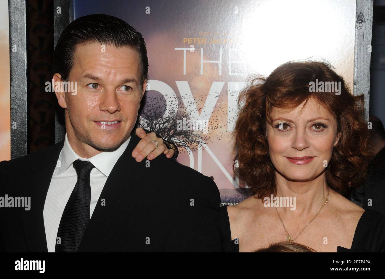 Actors Mark Wahlberg and Susan Sarandon attend the premiere of "The ...