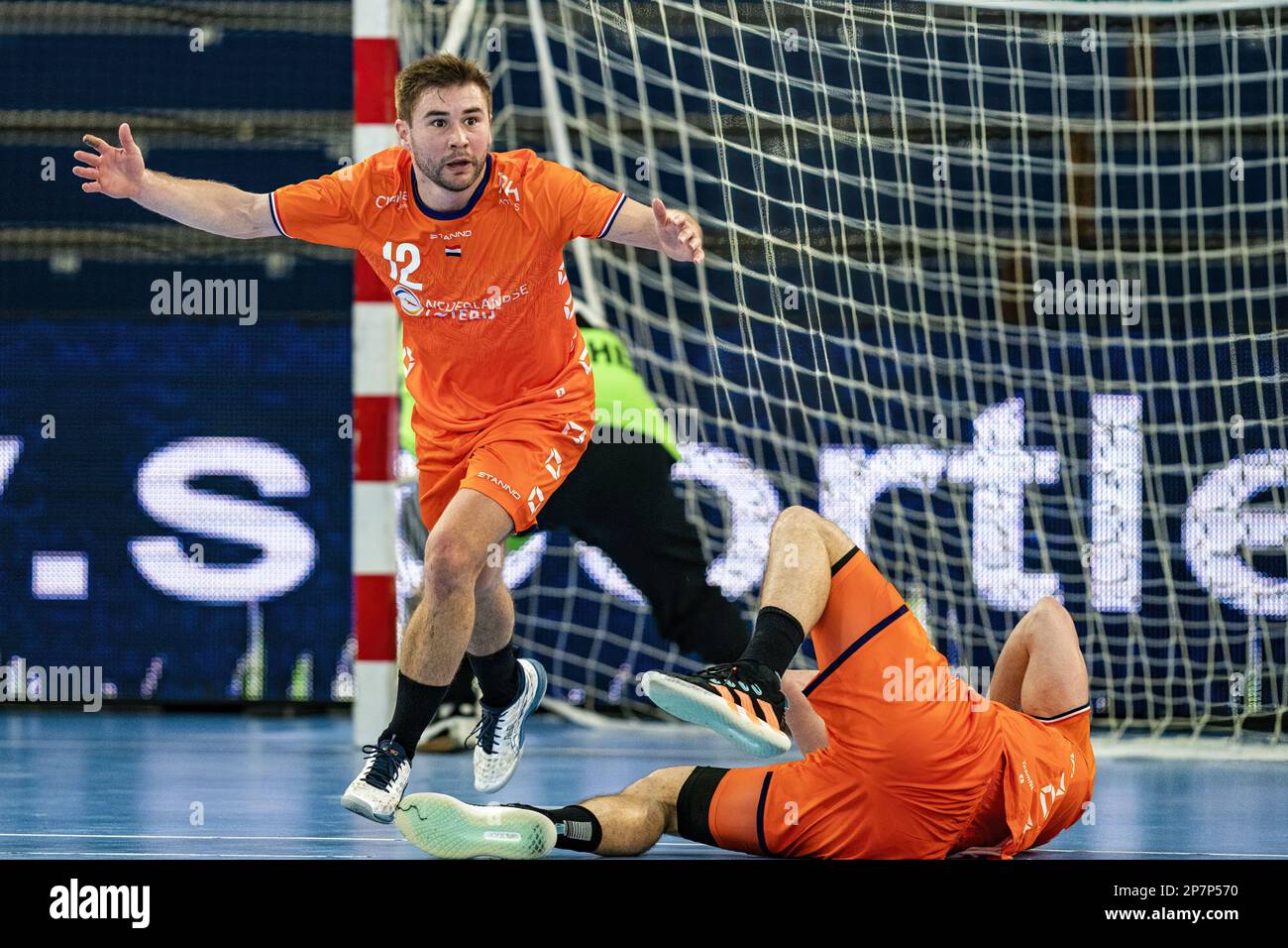EINDHOVEN - Luc Steins in action during the European Championship ...