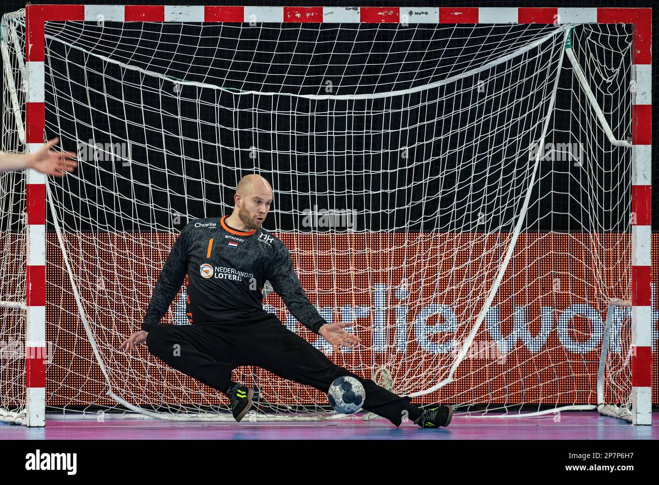 EINDHOVEN - Bart Ravensbergen in action during the European ...