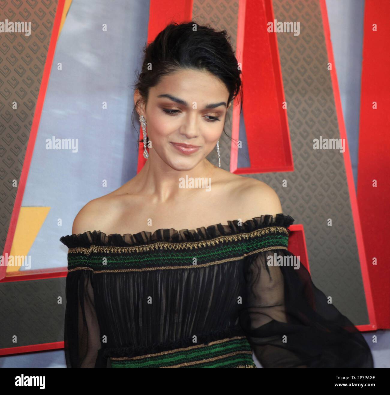 London, UK. Rachel Zegler at the Shazam! Fury of the Gods UK premiere ...