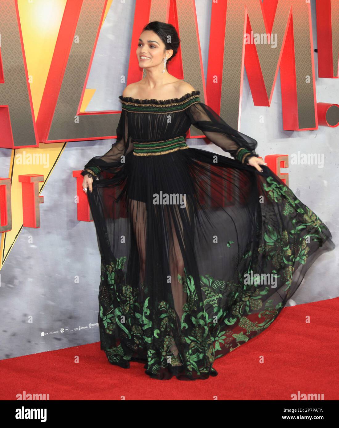 London, UK. Rachel Zegler at the Shazam! Fury of the Gods UK premiere ...