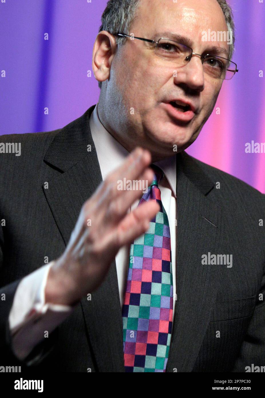 Charles Wolf, whose wife died in the Sept. 11 attacks at the World ...