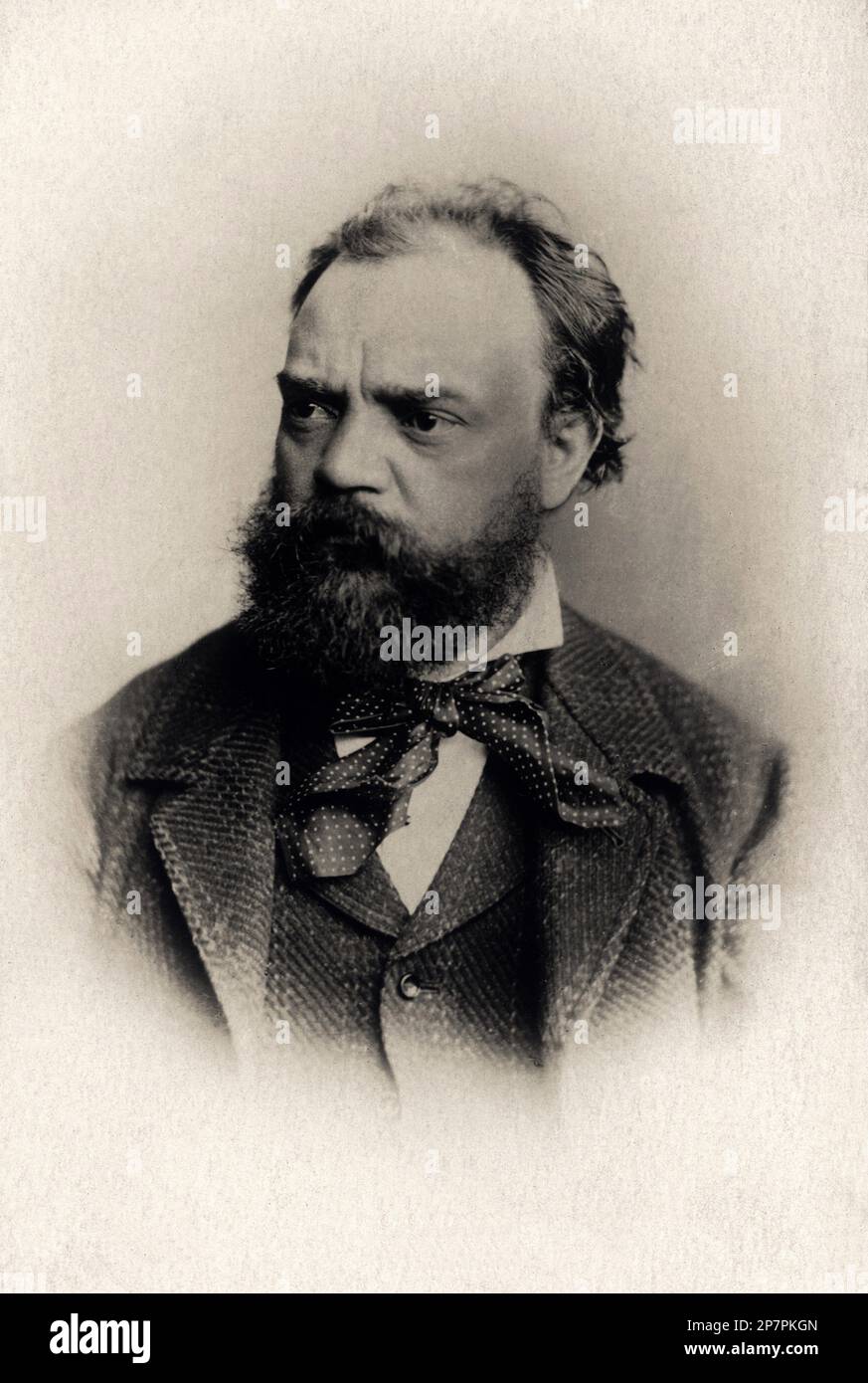 1880 c, AUSTRIA : The Bohemian music composer ANTONIN DVORAK ( 1841 ...
