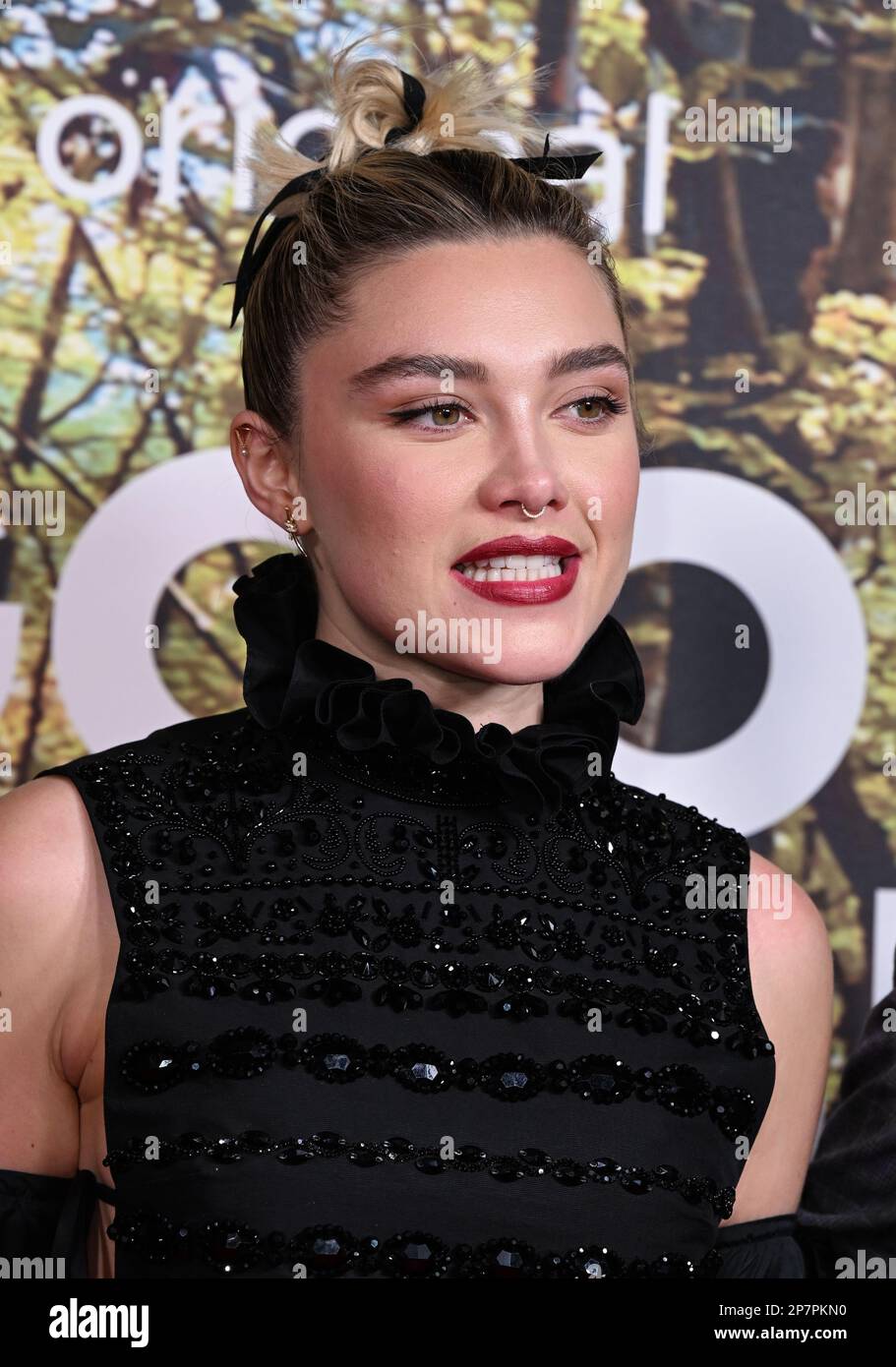 London, UK. 08th Mar, 2023. March 8th, 2023, London, UK. Florence Pugh ...