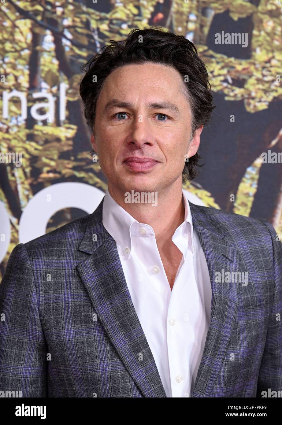 London, UK. 08th Mar, 2023. March 8th, 2023, London, UK. Zach Braff ...