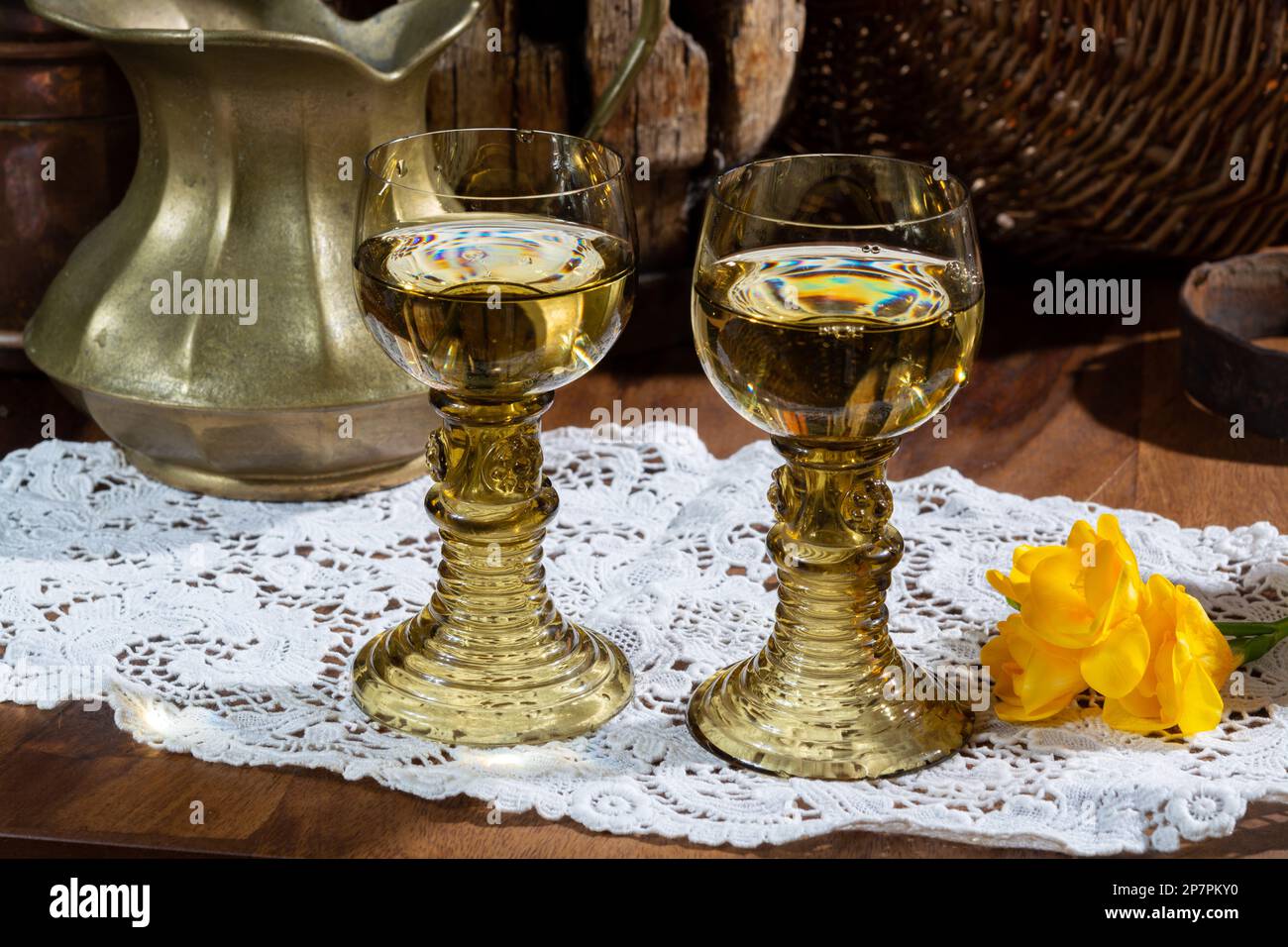 Empty roemer hi-res stock photography and images - Alamy