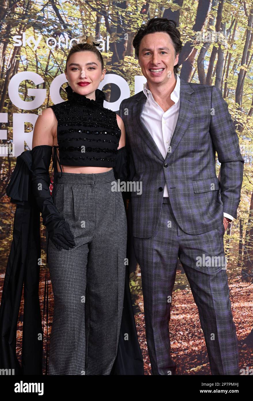 London, UK. 08th Mar, 2023. March 8th, 2023, London, UK. Florence Pugh ...