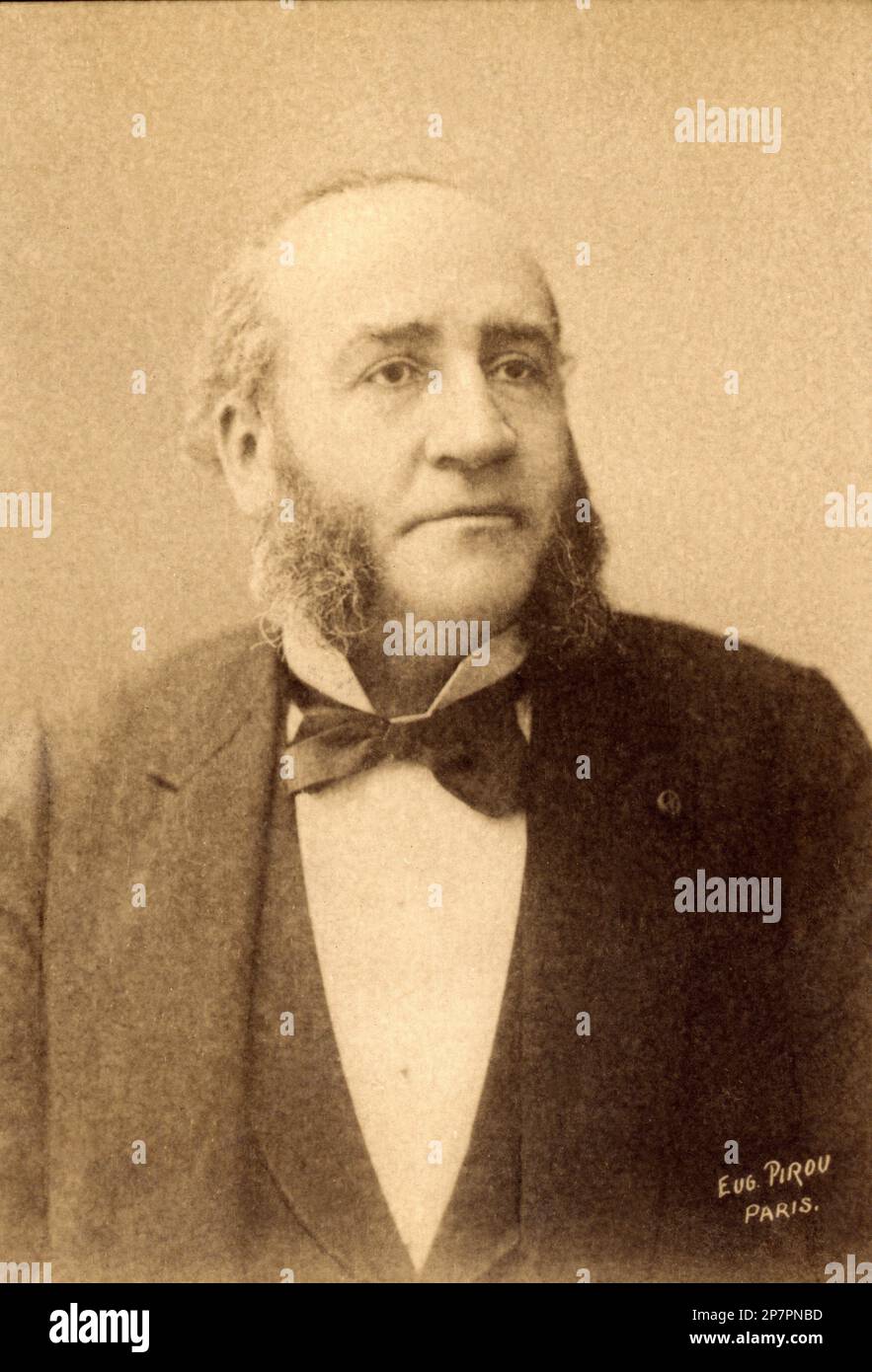 1889 ca , Paris , France : The celebrated french scientist Doctor Jules ...