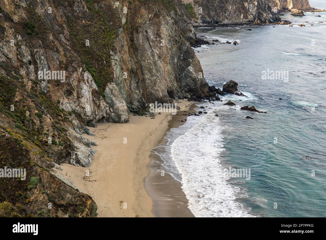 California's Big Sur Along Route 1 on a Summer Day Stock Photo - Alamy