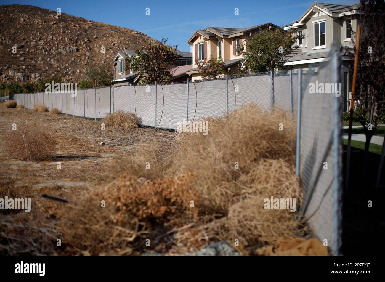 In this Friday, Nov.20,2009 photo showing, a temporary fence built ...