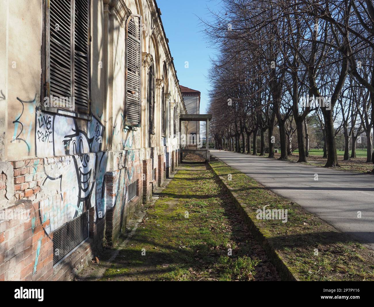 COLLEGNO, ITALY - CIRCA JANUARY 2023: La Certosa former monastery and ...