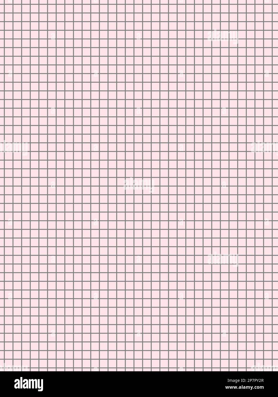 black colour graph paper over pink useful as a background Stock Photo ...