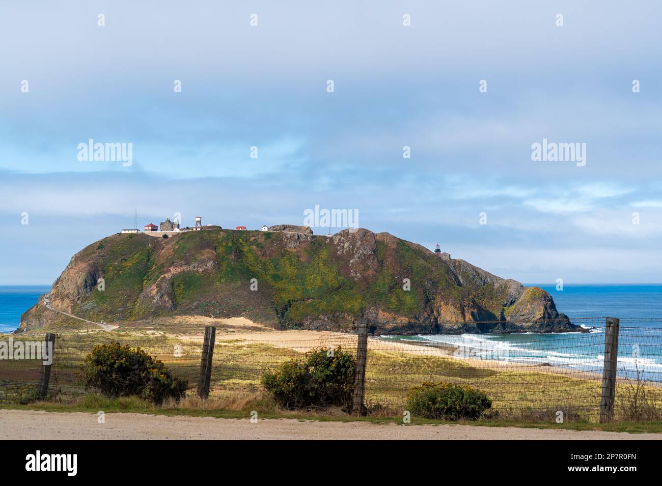 The Famous El Sur Ranch Along Route 1, Big Sur, California Stock Photo ...