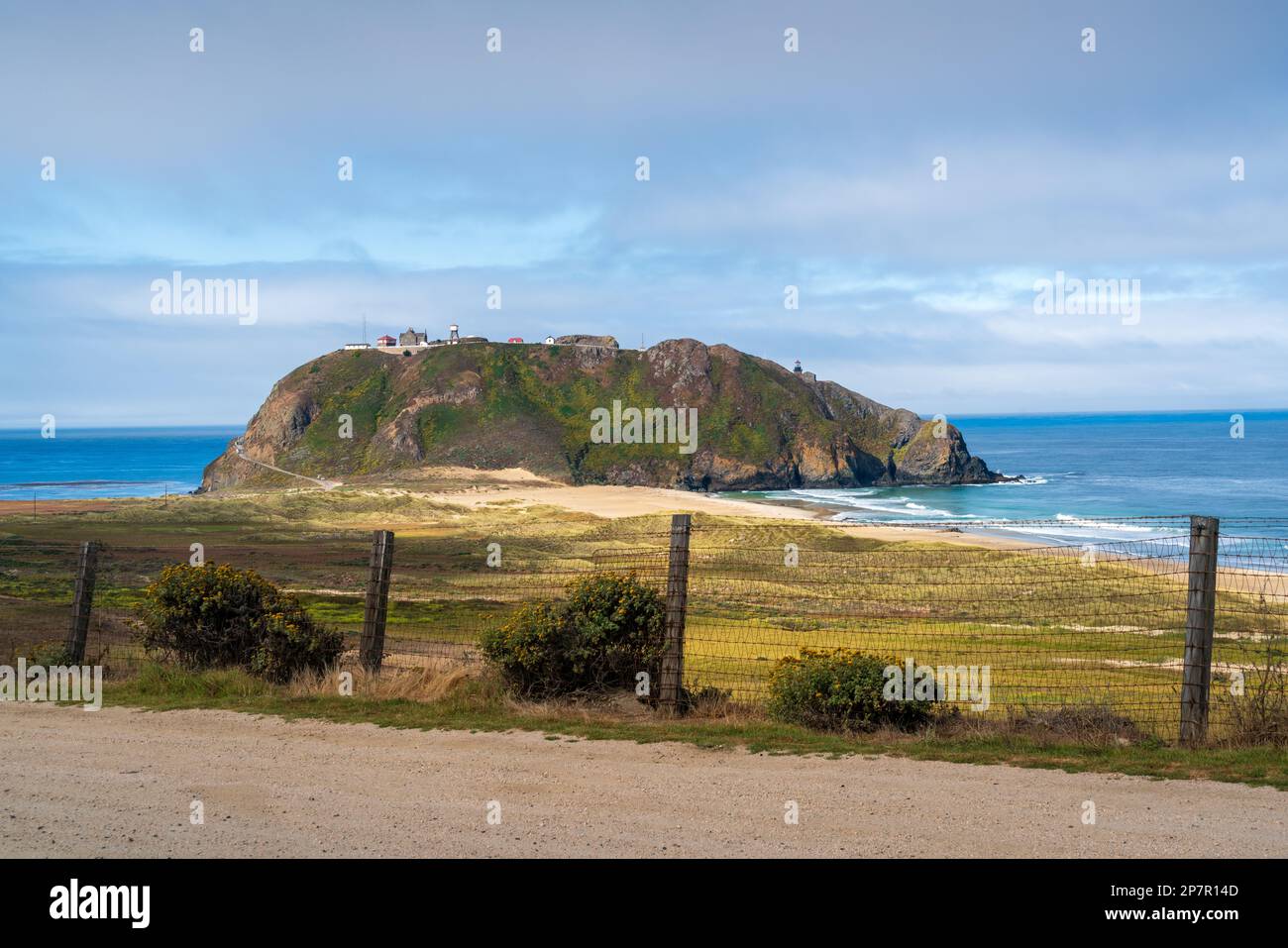 The Famous El Sur Ranch Along Route 1, Big Sur, California Stock Photo ...