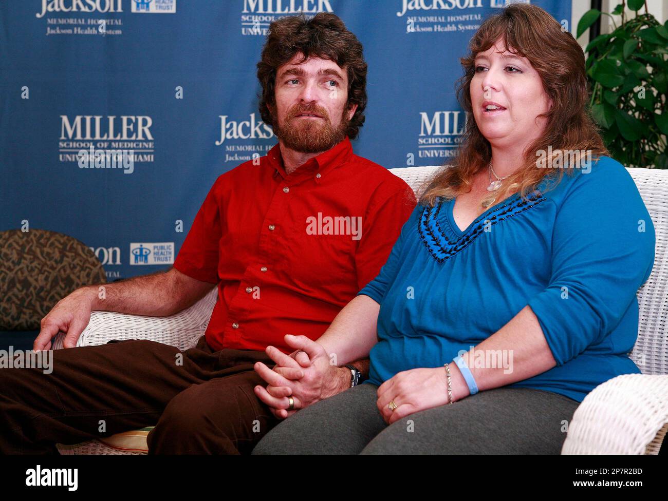 Michael Brewer senior and his wife Valerie Brewer, right, speak about ...