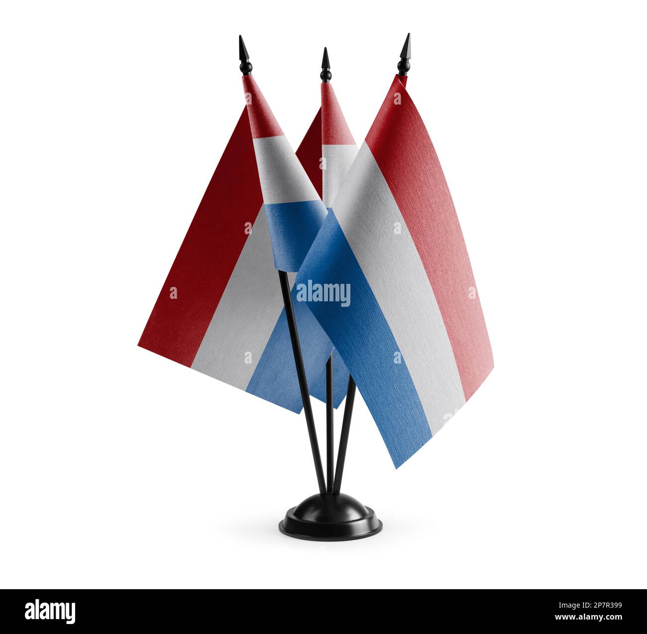 Small national flags of the Netherlands on a white background Stock ...