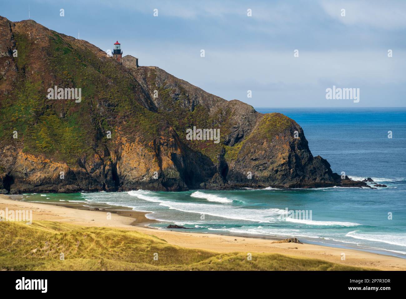 The Famous El Sur Ranch Along Route 1, Big Sur, California Stock Photo ...