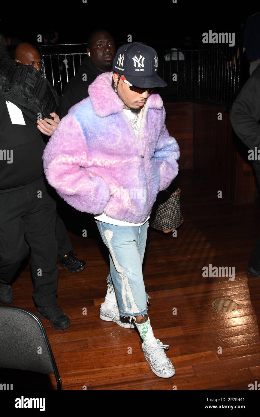 Gervonta Davis attends the Gervonta Davis vs. Ryan Garcia boxing match ...