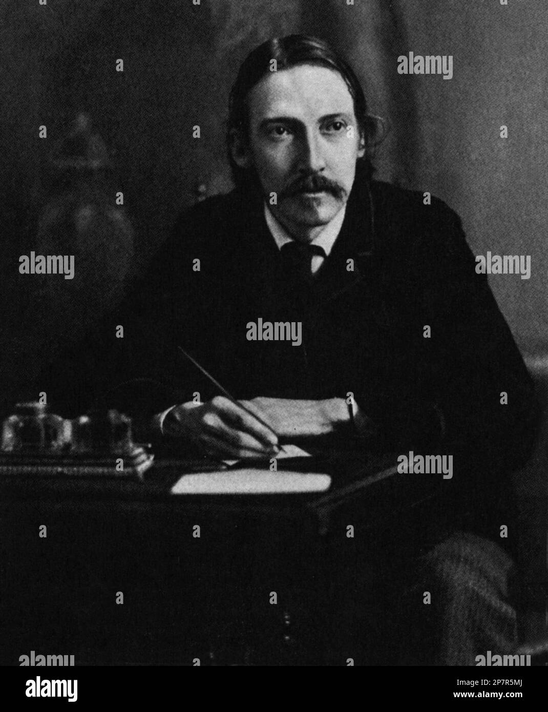The scotish writer ROBERT LOUIS STEVENSON ( 1850 - 1894 ) - SCRITTORE ...
