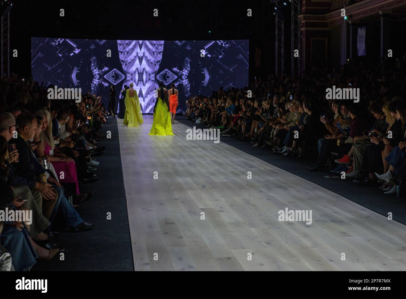 Melbourne, Australia. 08th Mar, 2023. Models showcase designs by Carla ...