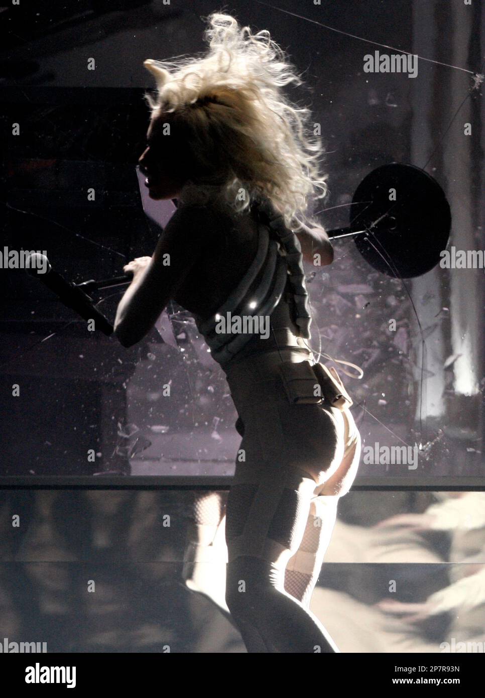Artist Lady GaGa performs onstage at the 37th Annual American Music ...
