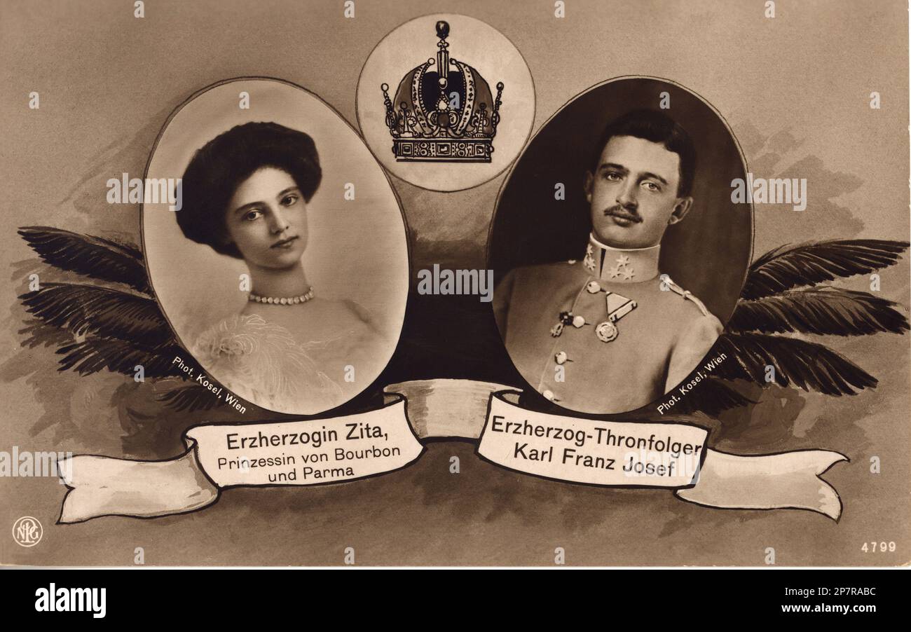 1911 : The last Emperor Kaiser CARL I Franz Josef ( Persenberg , 17 ...