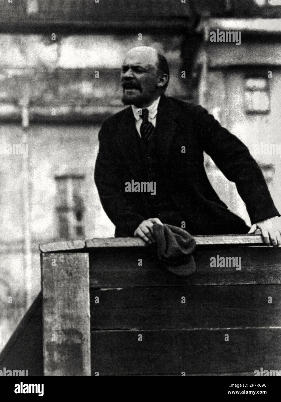 1919 : The russian politician rivolutionarian Nikolaj LENIN ( Vladimir ...