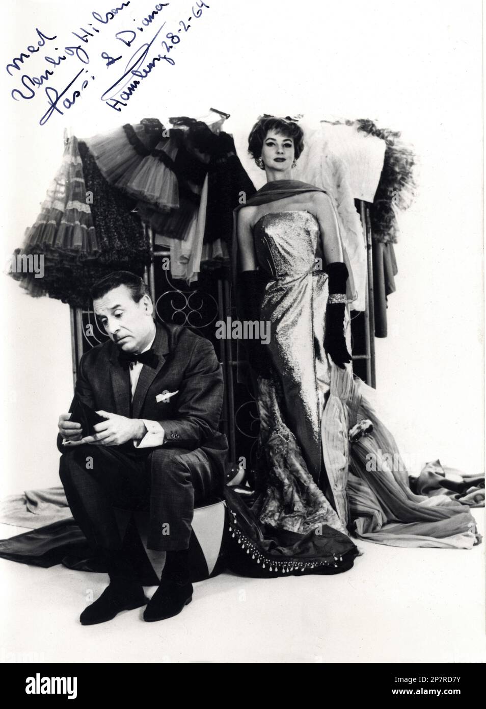 1964 ca , Hamburg , Germany : The german duo Tassi and Diana ...