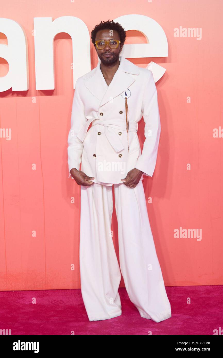 London, UK . 8 March, 2023 . Omari Douglas pictured at the The UK ...