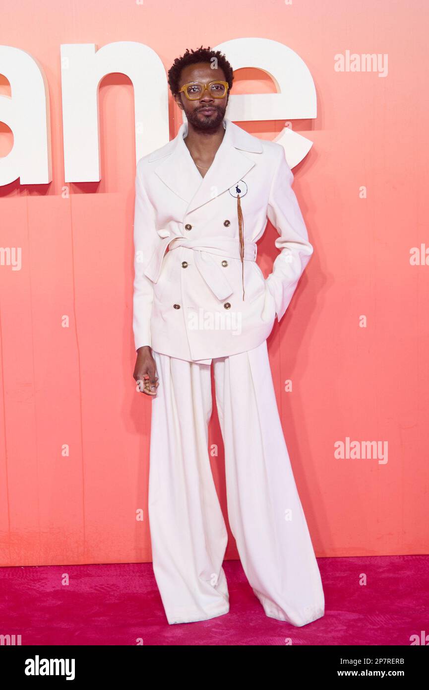 London, UK . 8 March, 2023 . Omari Douglas pictured at the The UK ...