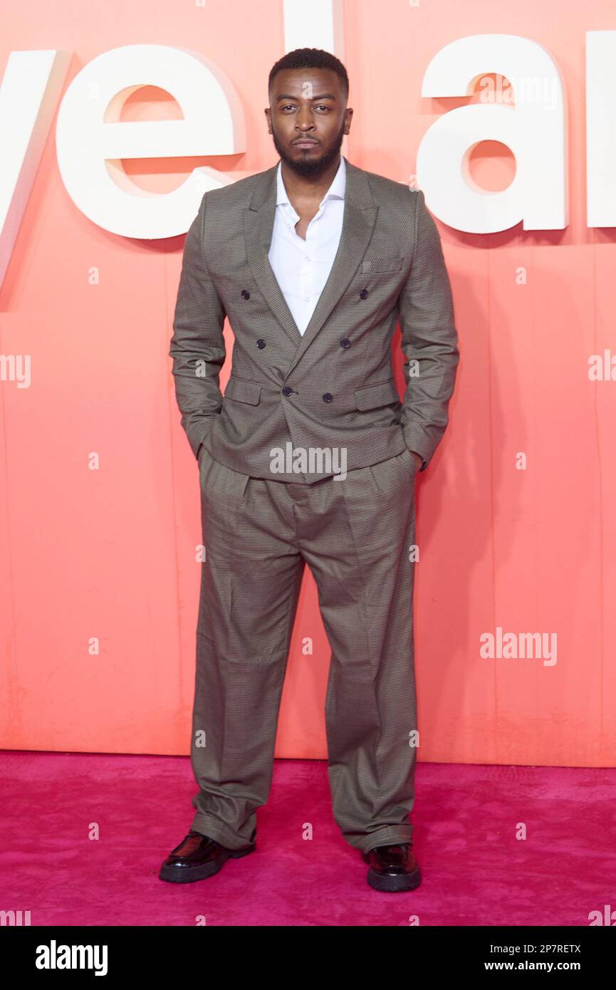 London, UK . 8 March, 2023 . Tyrell Charles pictured at the The UK ...