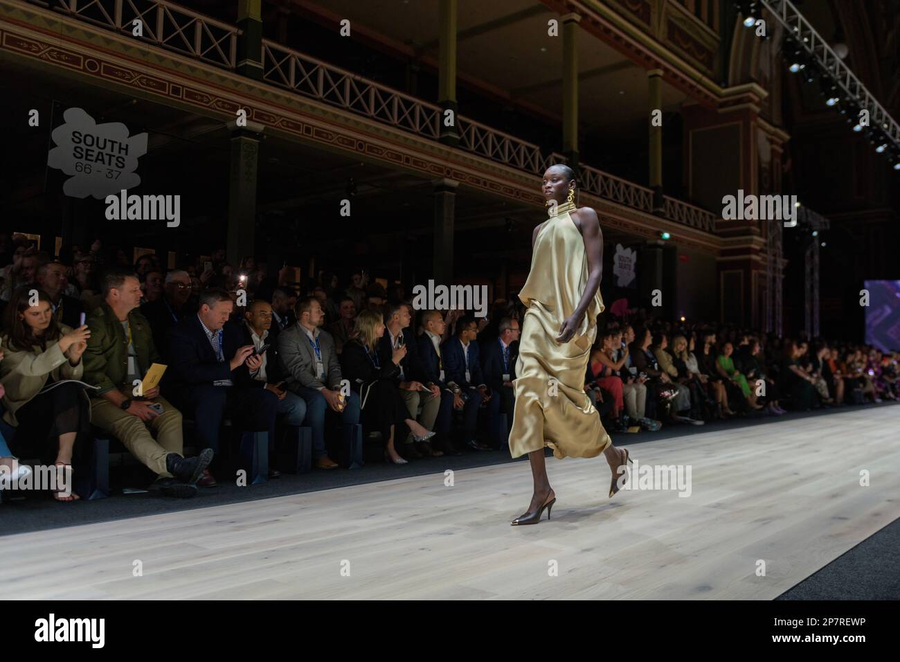 Melbourne, Australia. 08th Mar, 2023. A model showcases designs by ...