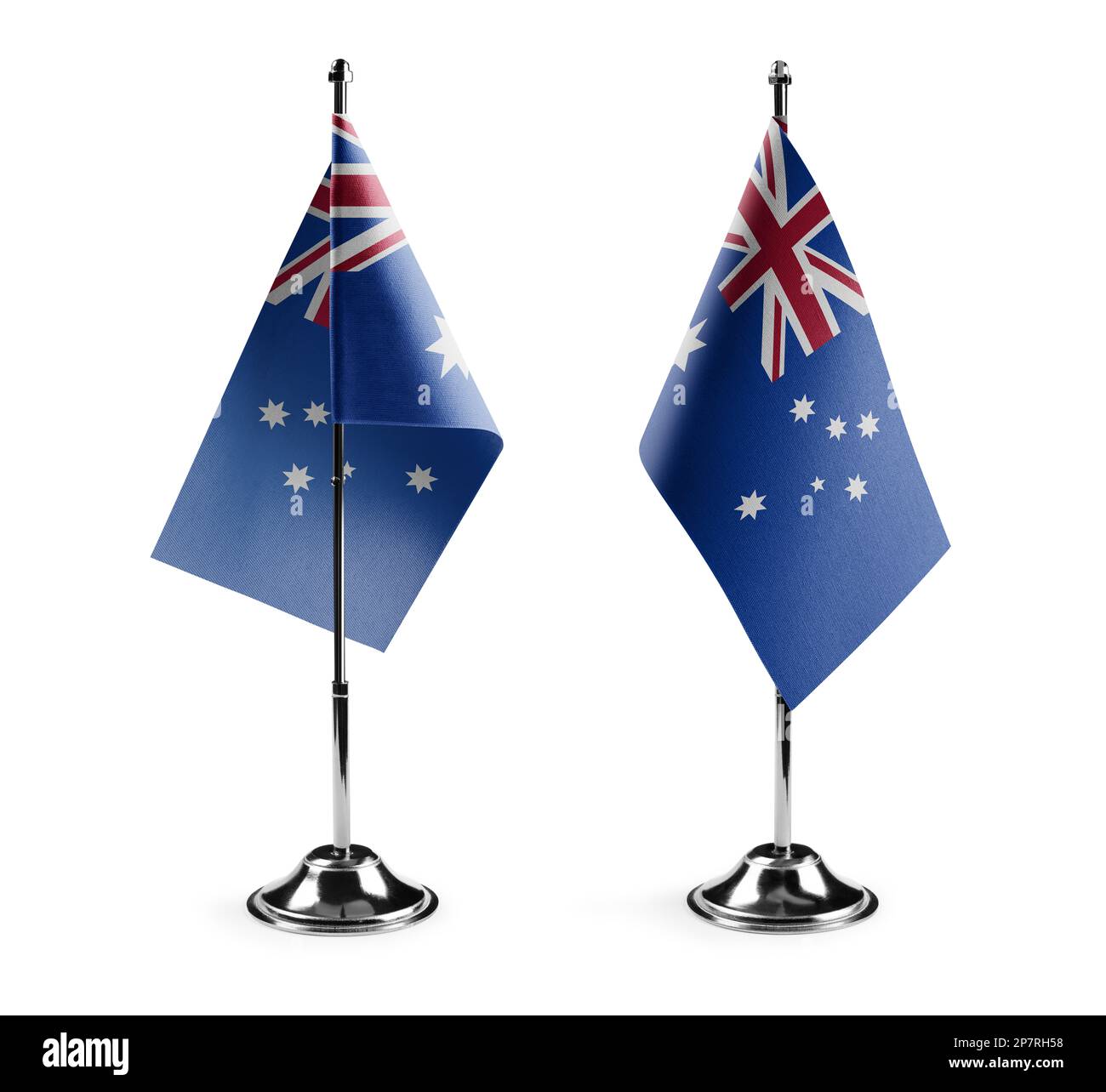 Small national flags of the Australia on a white background Stock Photo ...
