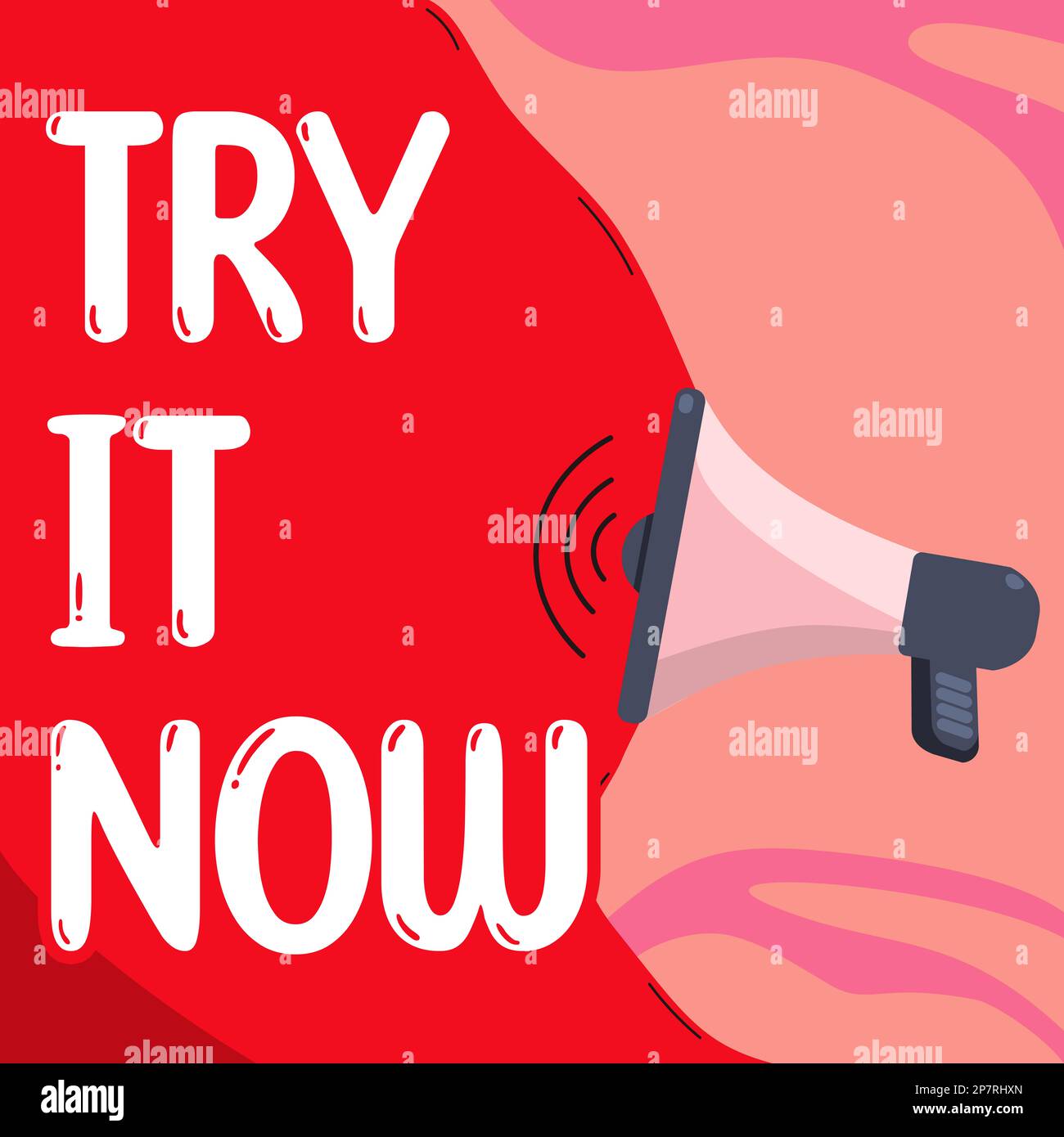 Text sign showing Try It Now. Business idea Free trial of something new ...