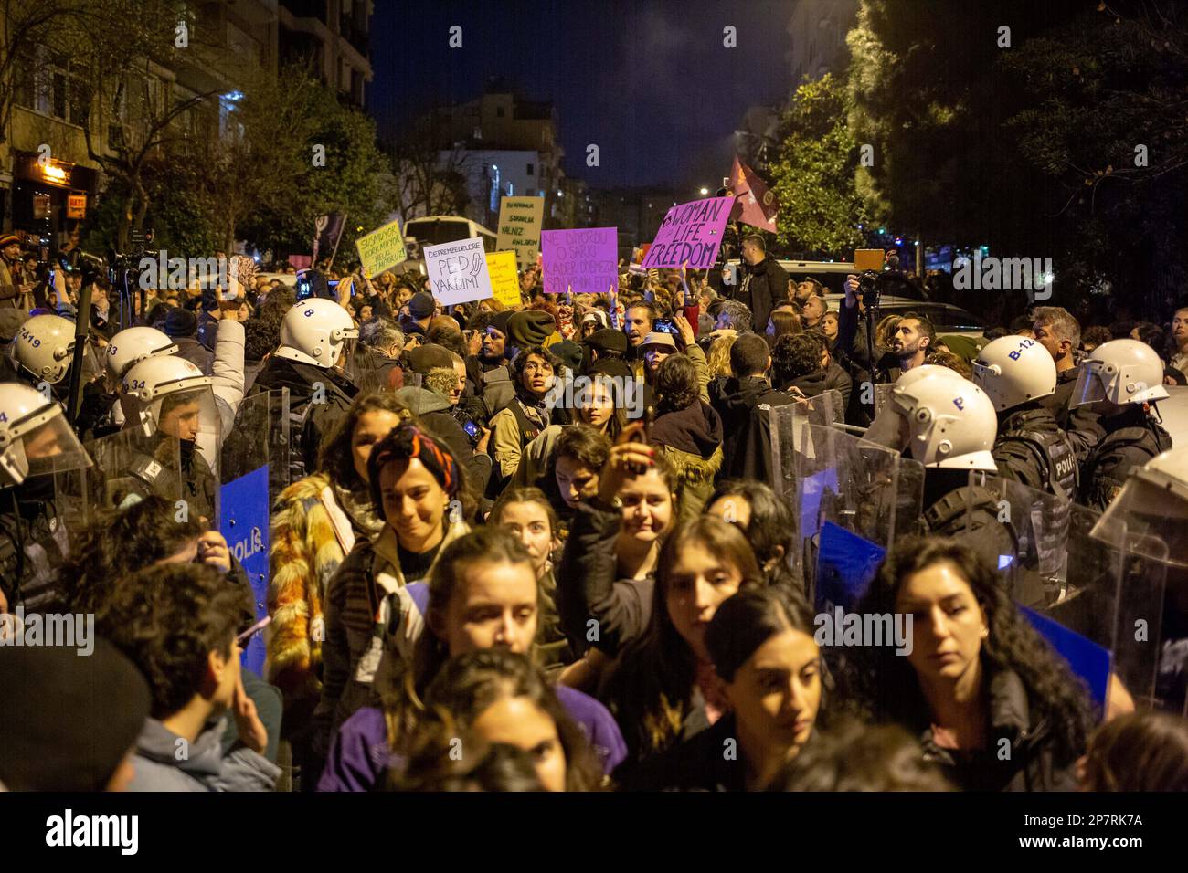 March 8, 2023: Despite all the obstacles, women and LGBTI s gathered on ...