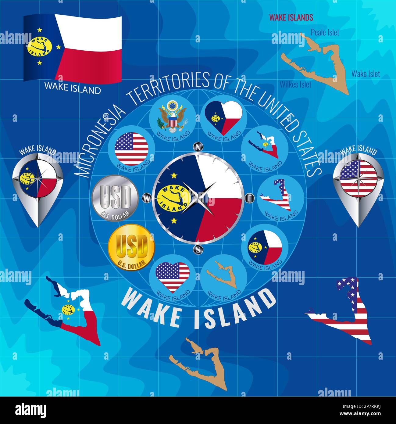 Wake Island Flag