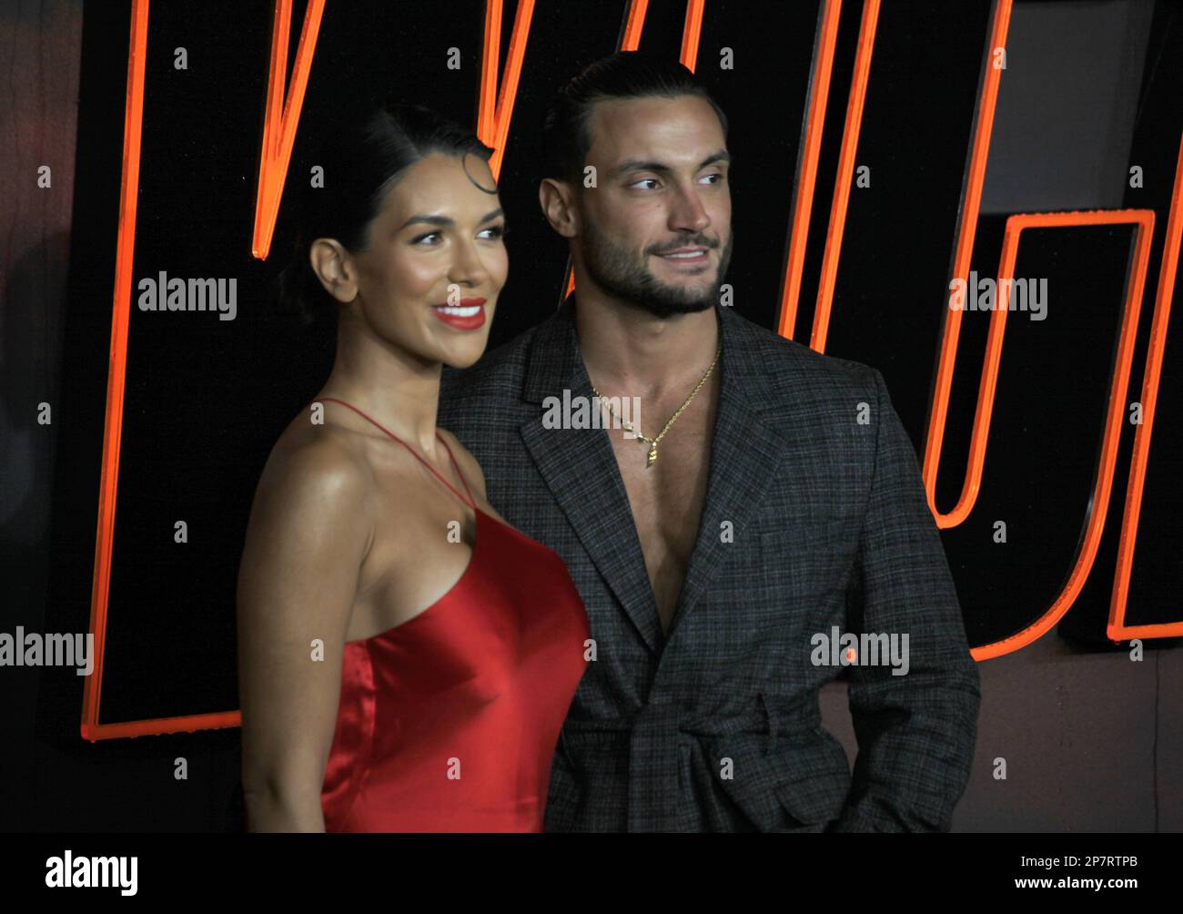 London, UK. Ekin-Su Culculoglu and David Sanclimenti at the UK premiere ...