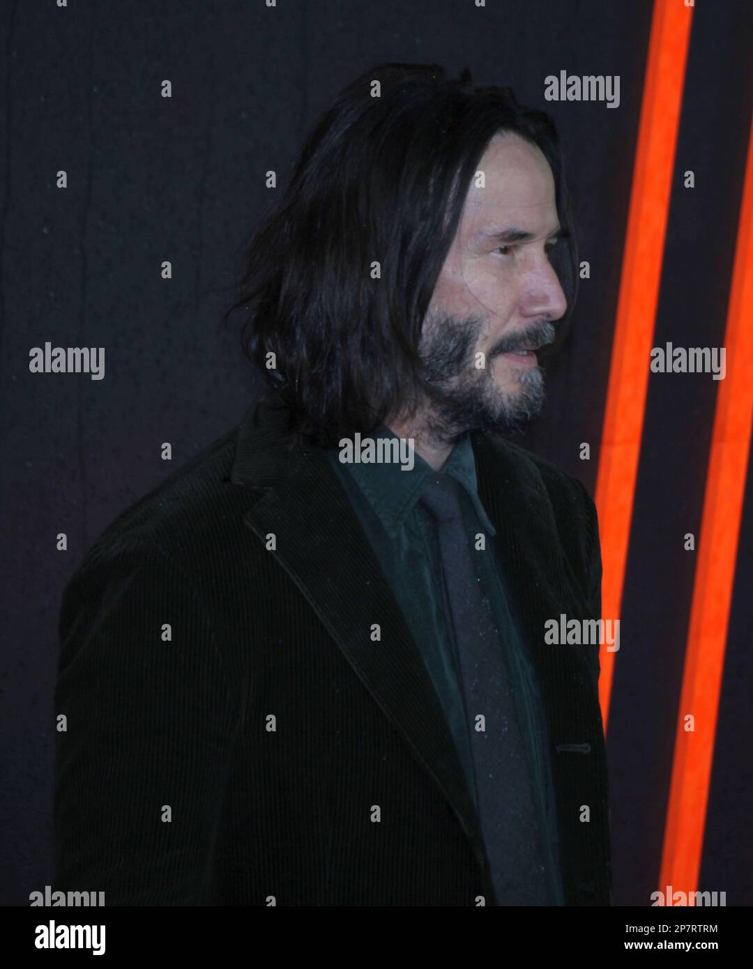 London, UK. Keanu Reeves at the UK premiere of John Wick Chapter 4 ...