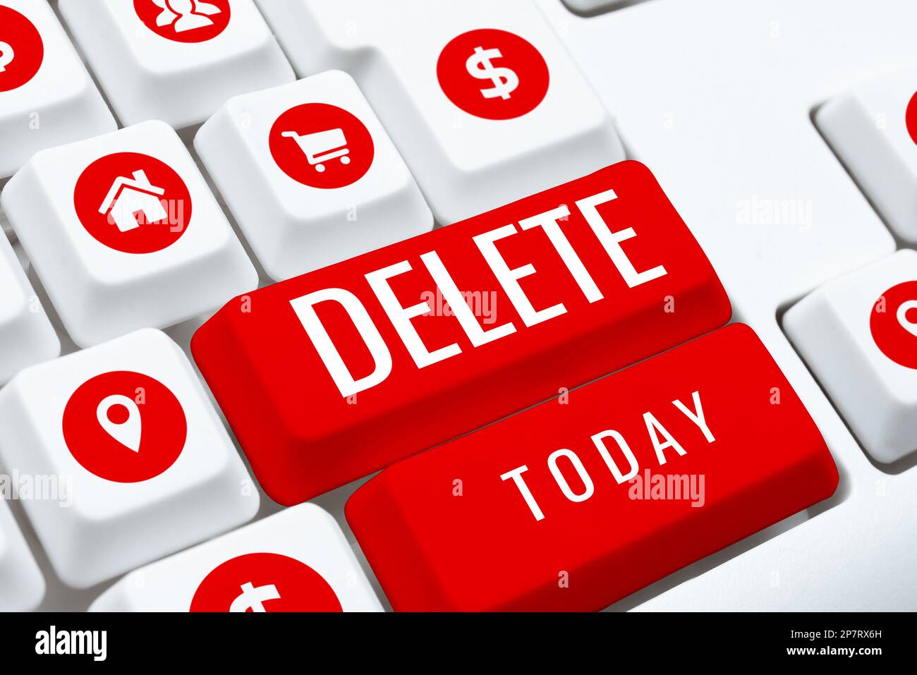 Hand writing sign Delete. Internet Concept remove or obliterate written ...