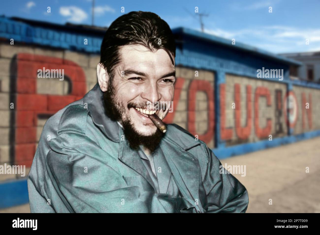 A photo of Ernesto Che Guevara fighter of the Cuban revolution against ...