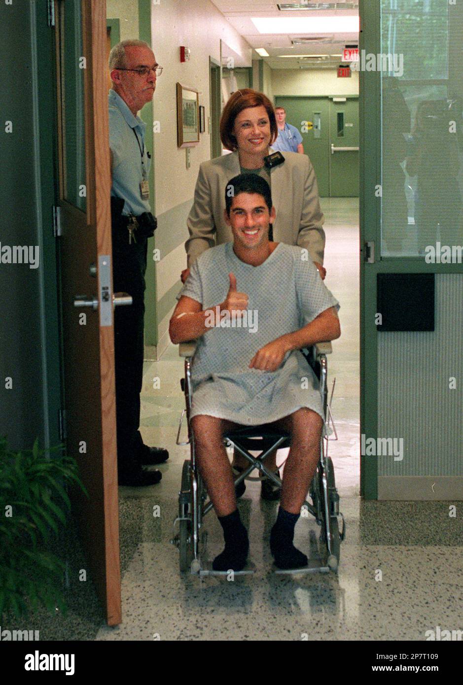 Brent Doonan, one of Mark Barton's shooting victims, comes through the ...