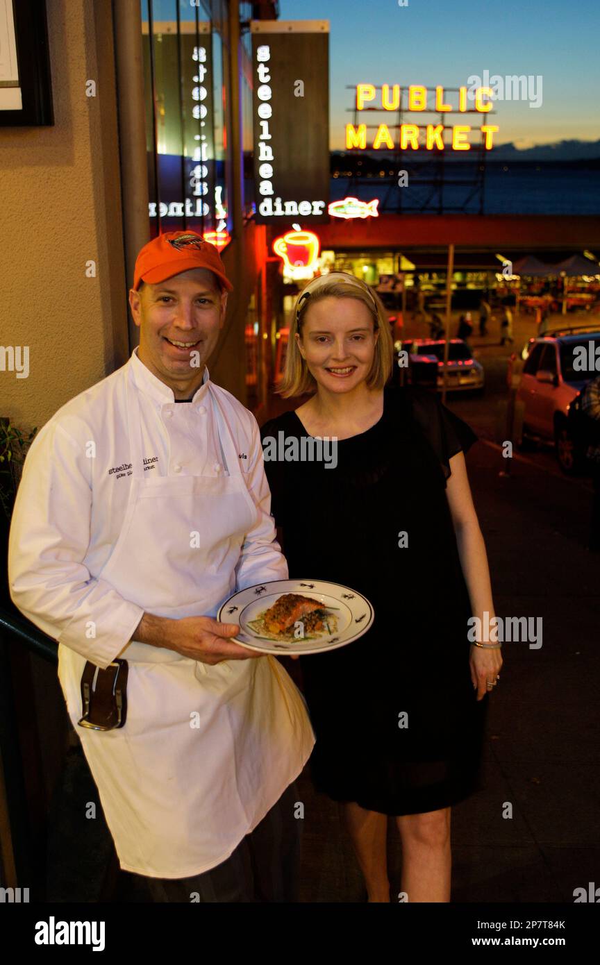 Kevin and Terresa Davis, chefs and owners of the Steelhead Diner in ...