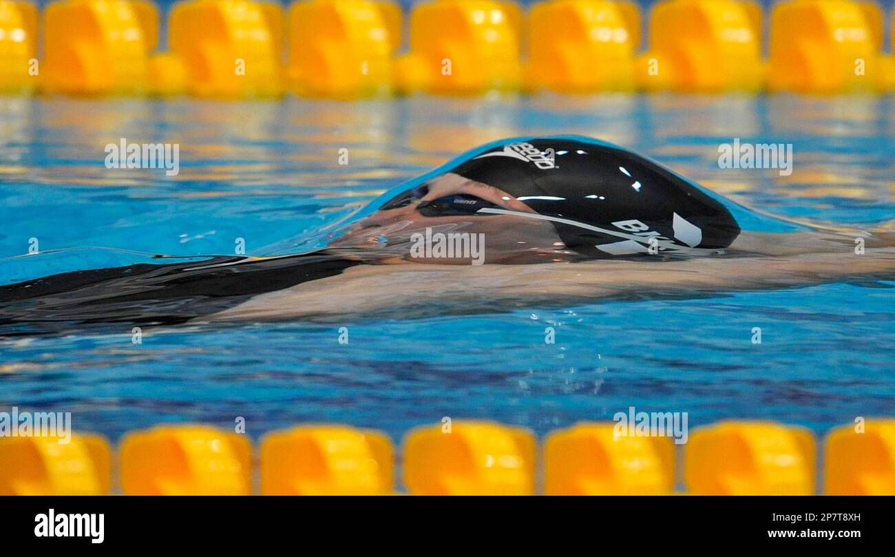 Daniela Samulski of Germany swims during her women's 50 meters ...
